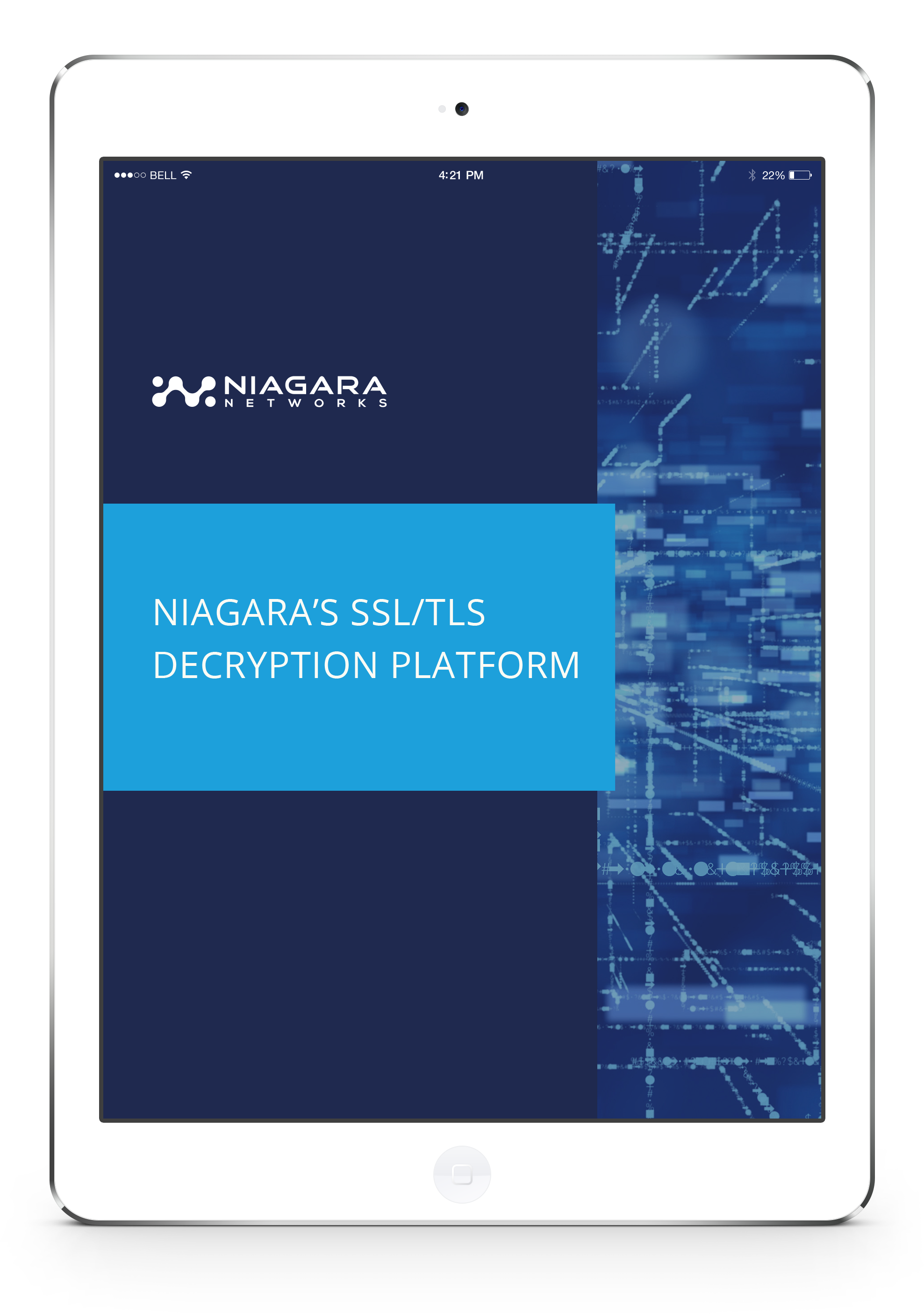 Niagara’s SSL/TLS Decryption Platform Niagara’s SSL/TLS Decryption Platform